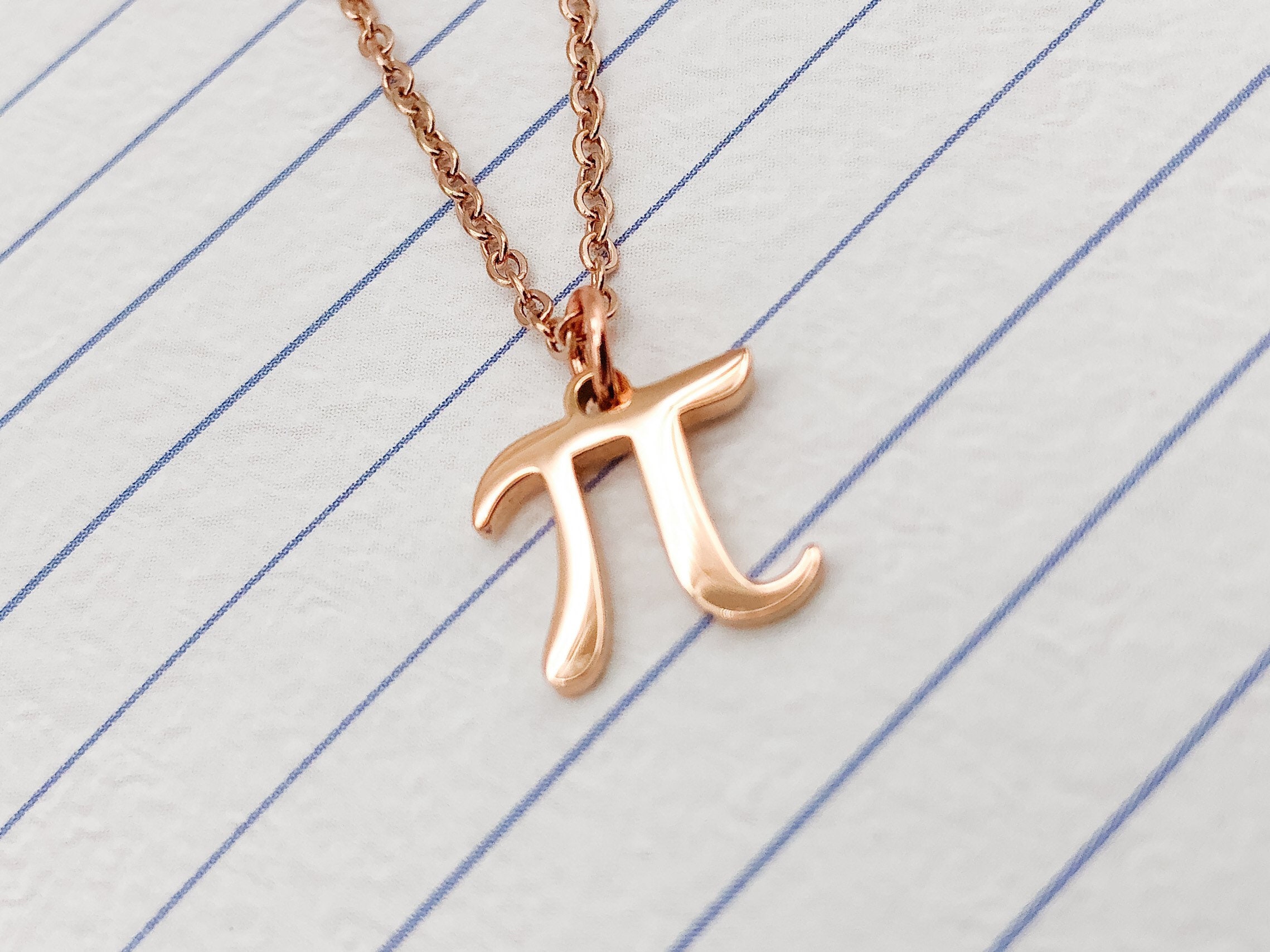 Pi Necklace Math Gift Math Necklace Mathematics Gift Math - Etsy