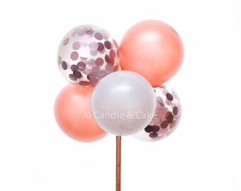 Balloon cake topper | Etsy