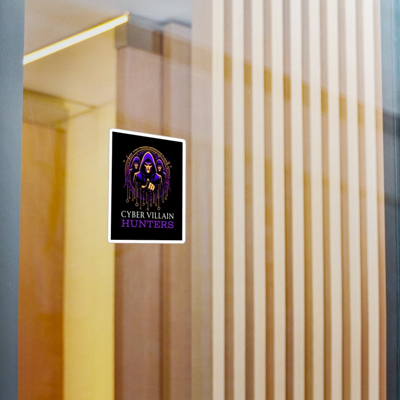 Cyber Villain Hunters Sticker: Cybersecurity Tech Gift - Etsy