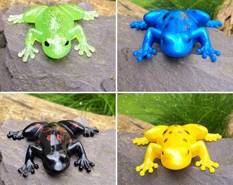 Colourful Resin Frog Ornament Frog Gifts Frog Ornament Resin Ornaments ...
