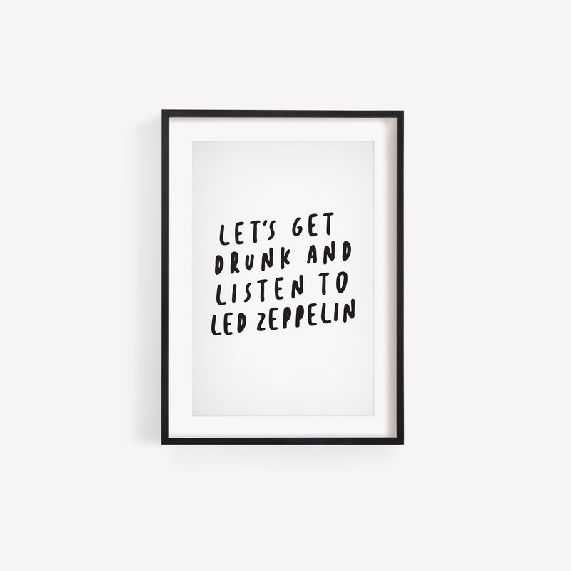 Led Zeppelin Lyrics - Etsy