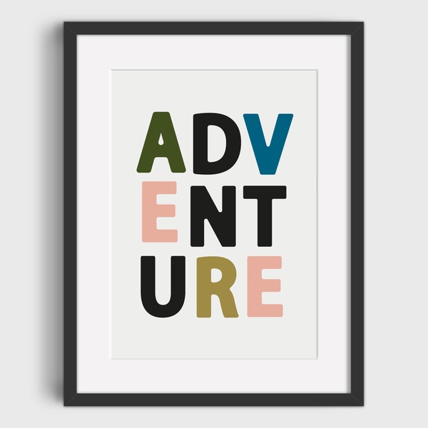 Adventure Print - Etsy