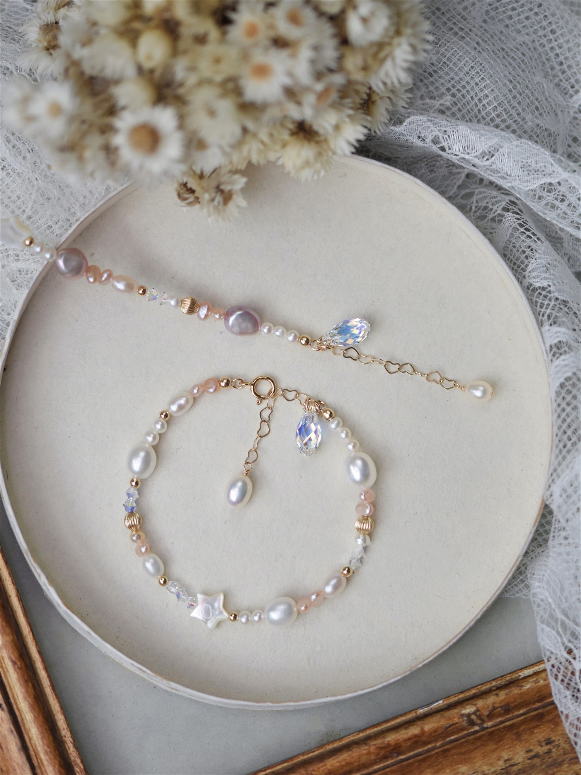 Real Pearl Bracelet,irregular Baroque Pearl Genuine Freshwater Pearls ...