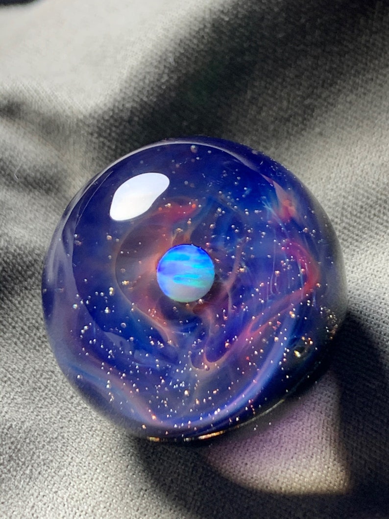 Planet Necklace, Cosmic Starry Sky Jewelry, Cosmic Star Pendant ...