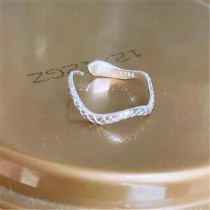 Snake Toe Ring,serpent Ring,sterling Silver Ring, Boho,adjustable,midi ...