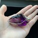 Hand Made Purple Andara Crystal Necklace Metal Winding - Etsy