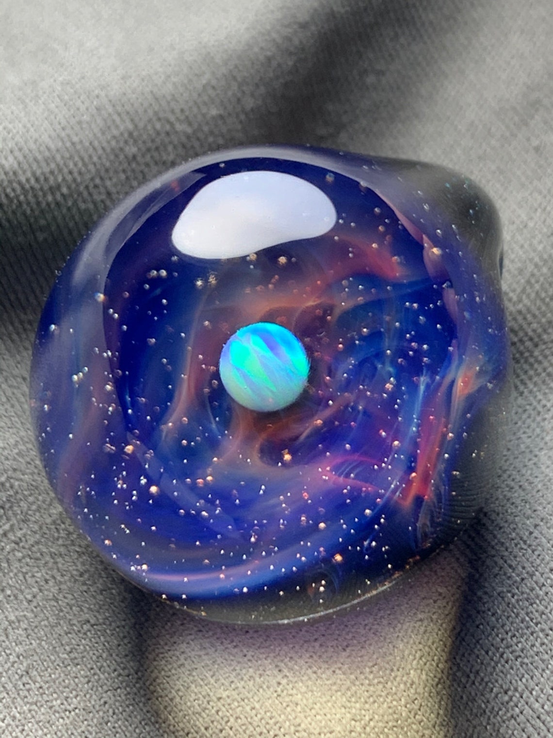 Planet Necklace, Cosmic Starry Sky Jewelry, Cosmic Star Pendant ...