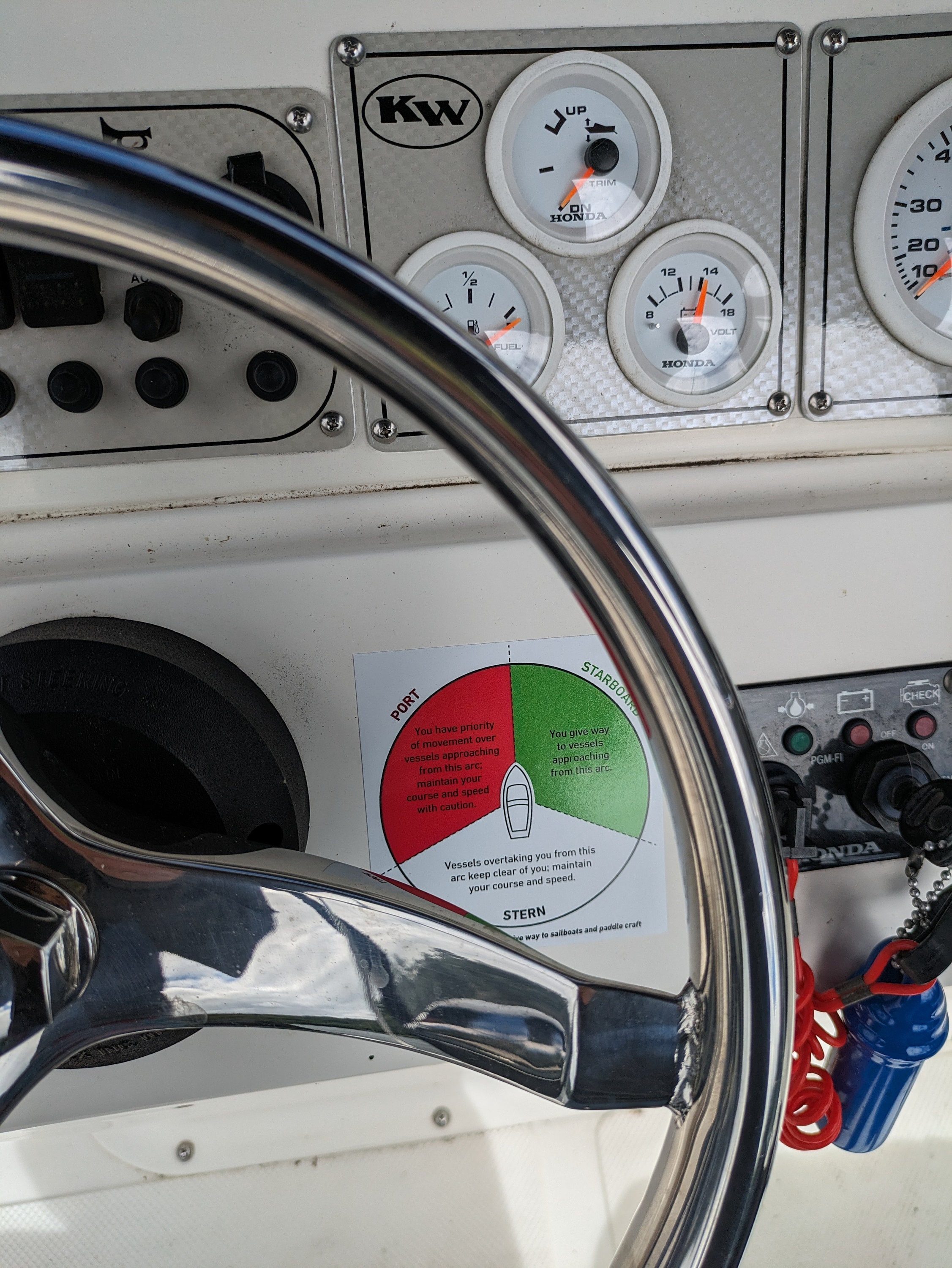 Rules of the "road" Boating Vinyl Sticker - Etsy