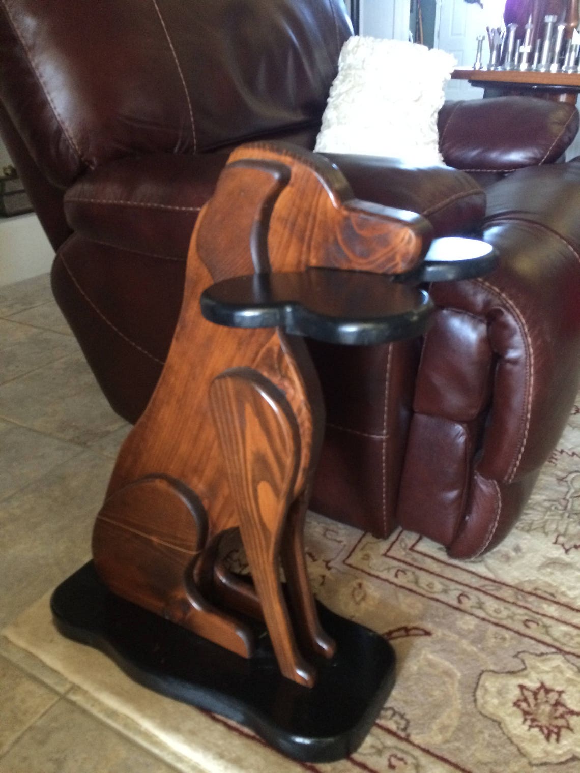 Labrador Dog Table Handmade Solid Wood 28 Inches Tall - Etsy