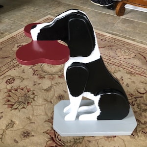 Labrador Dog Table, Handmade, Solid Wood, 28 Inches Tall - Etsy