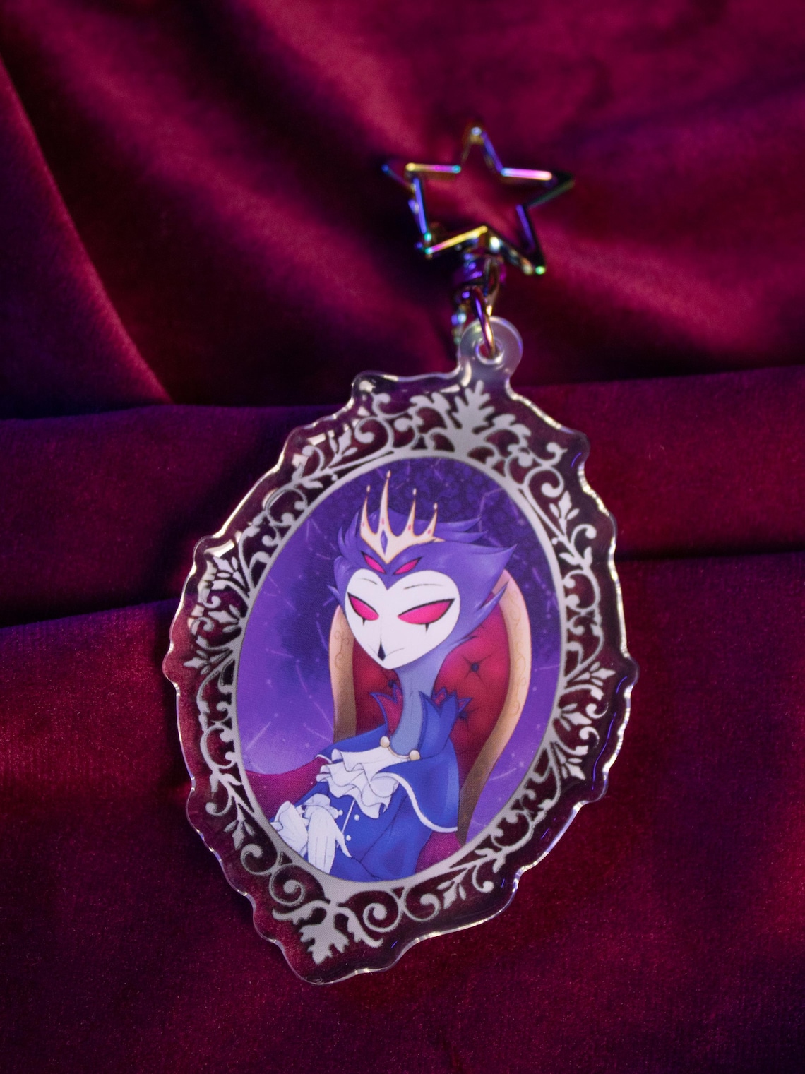 Helluva Boss Acrylic Keychains - Stolas, Octavia, Baby Stolas, Loona - Etsy