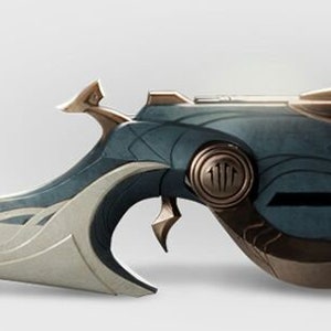 Jhin Gun Whisper Prop Blueprint league of Legends - Etsy