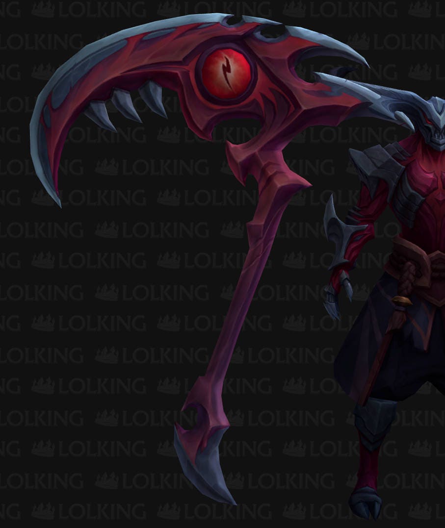 Kayn's Scythe Rhaast Darkin Version Prop Blueprint | Etsy