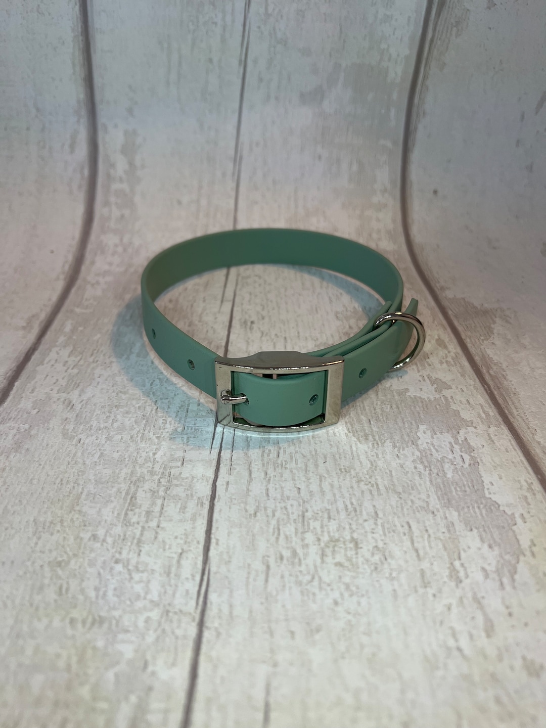 Sage Green Biothane Waterproof Dog Collar - Etsy