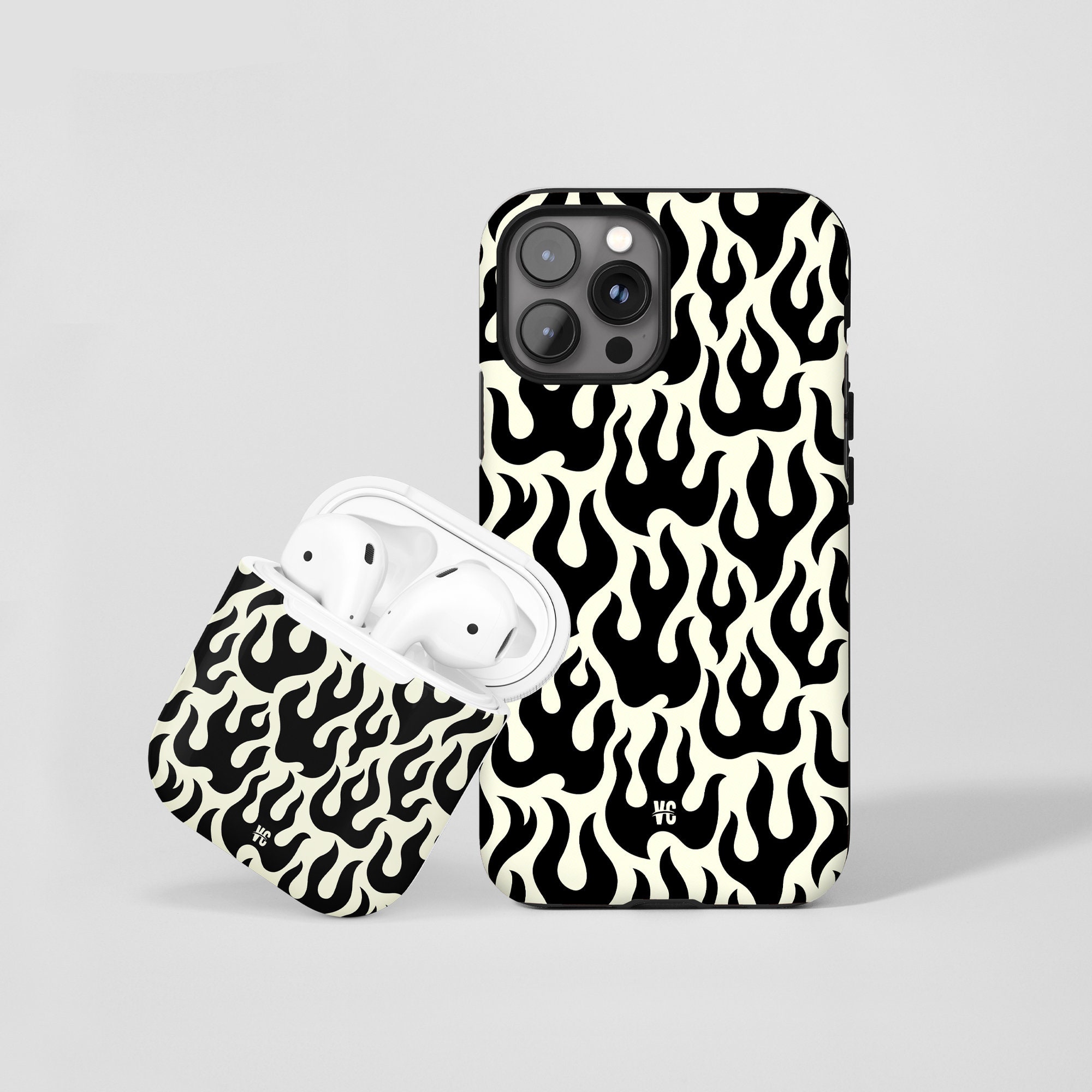Flame AirPod Case – Glossy Full Wrap, AirPod Pro + Gen 1-3 - Etsy