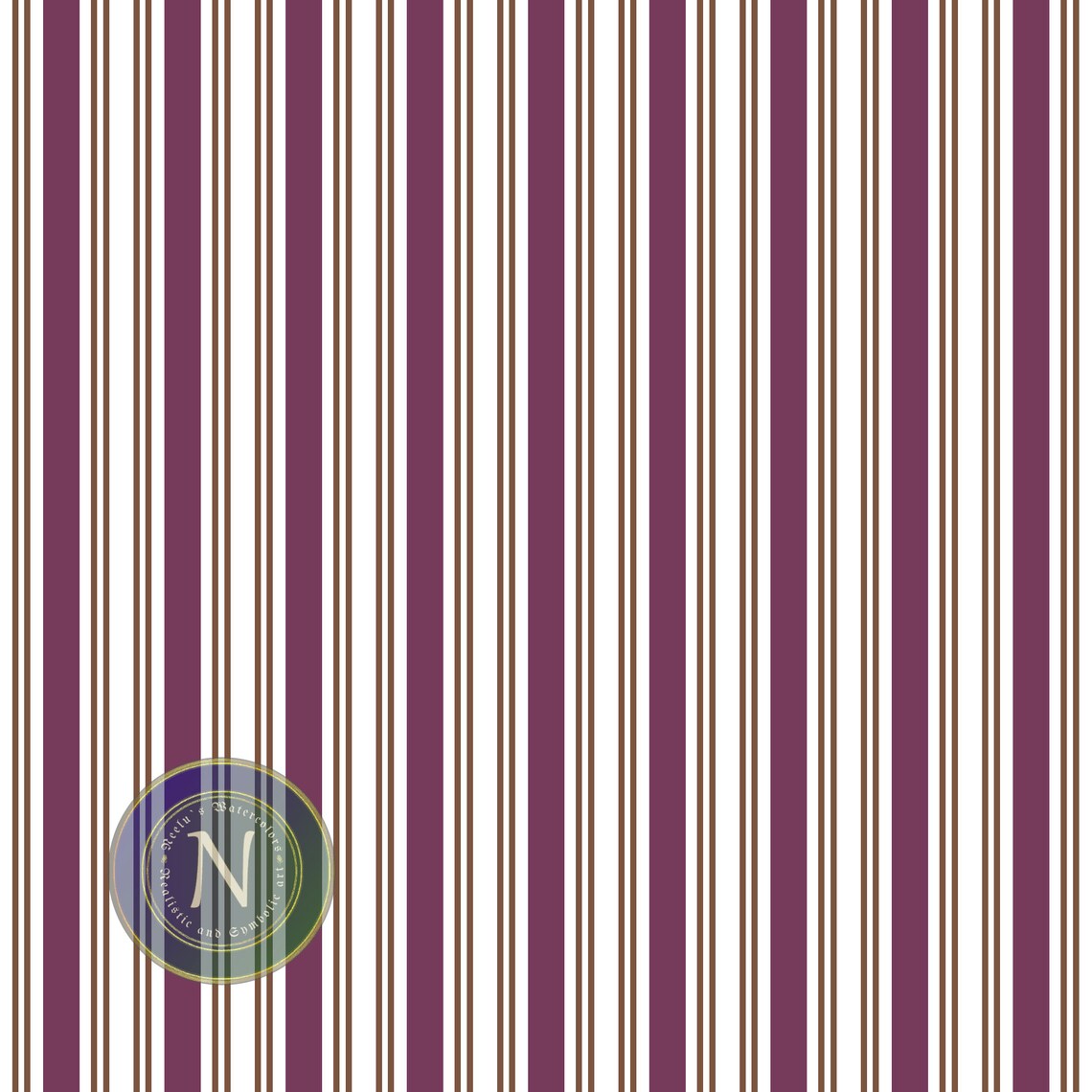 Magenta Stripes on White Seamless Pattern | 18 Cm * 18 Cm Stripes ...