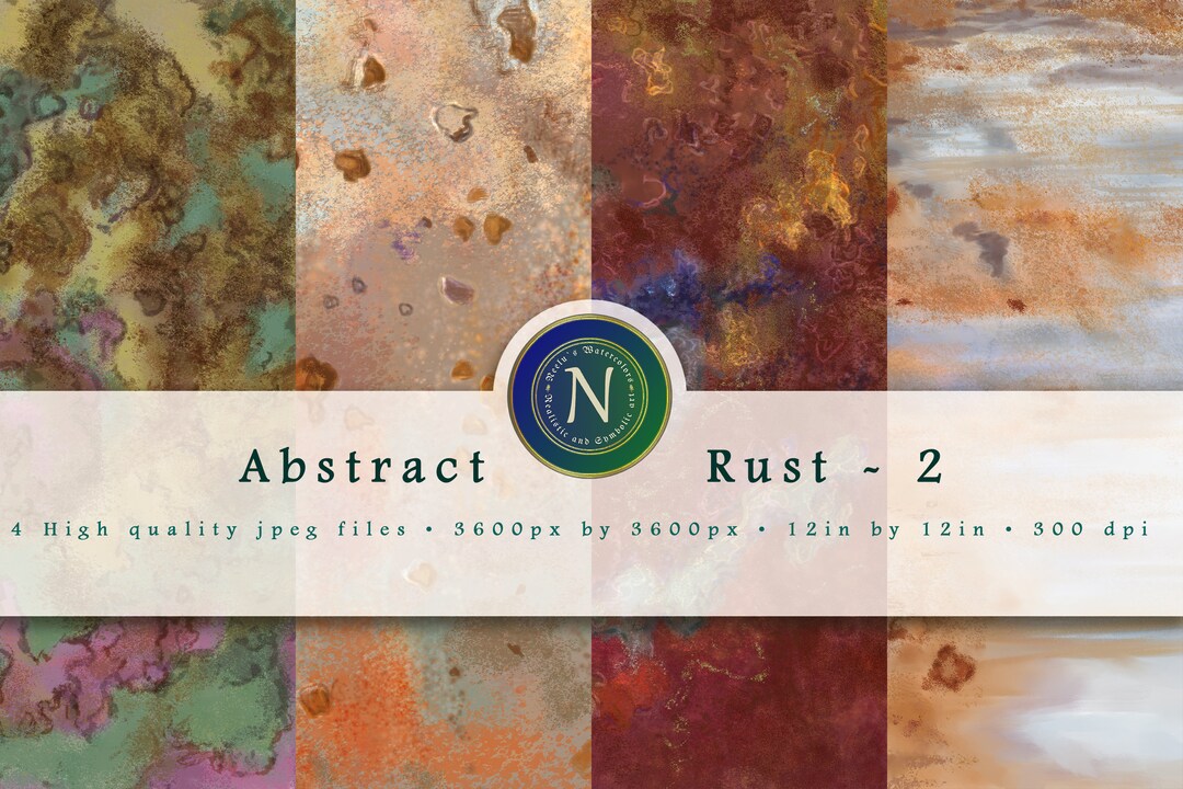 Digital Paper ~ Rust Textures - 2 |scrapbooking, Digital Backgrounds ...