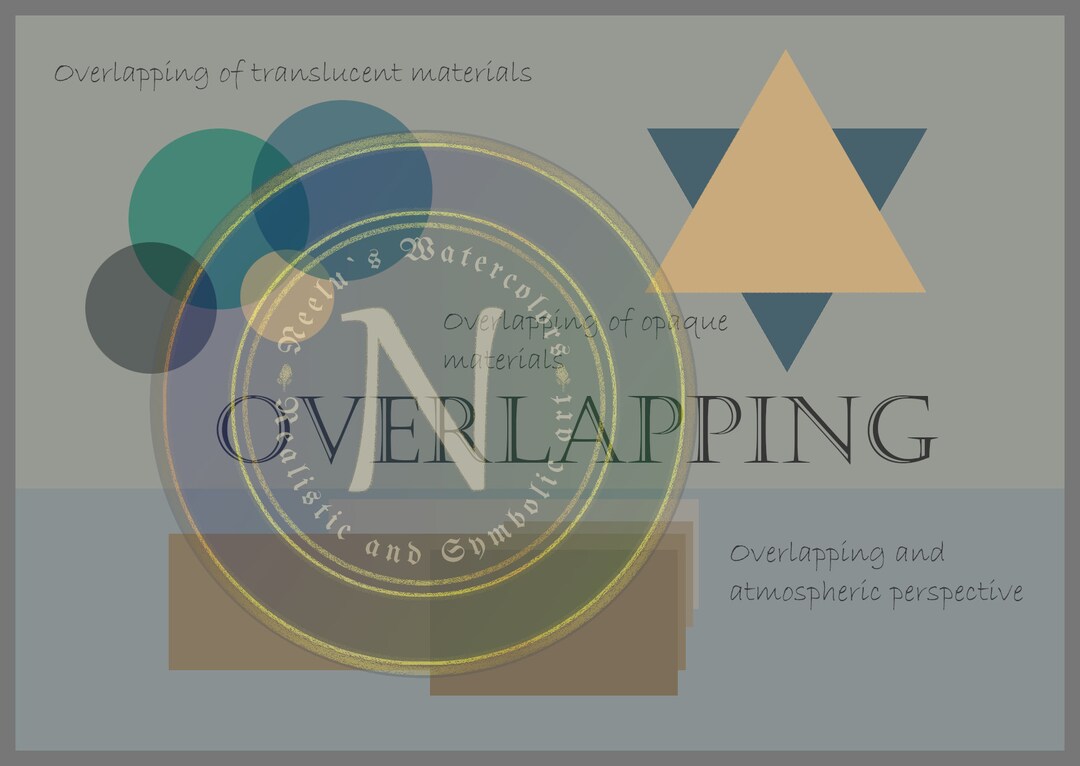 Art Reference Cards |design Principles |overlapping |2 Cards Each 6 ...