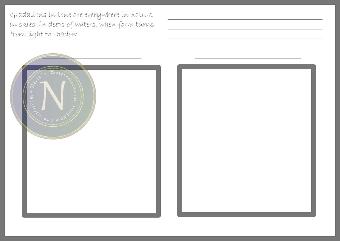 Art Reference Cards Design Principles Gradation 2 Cards - Etsy