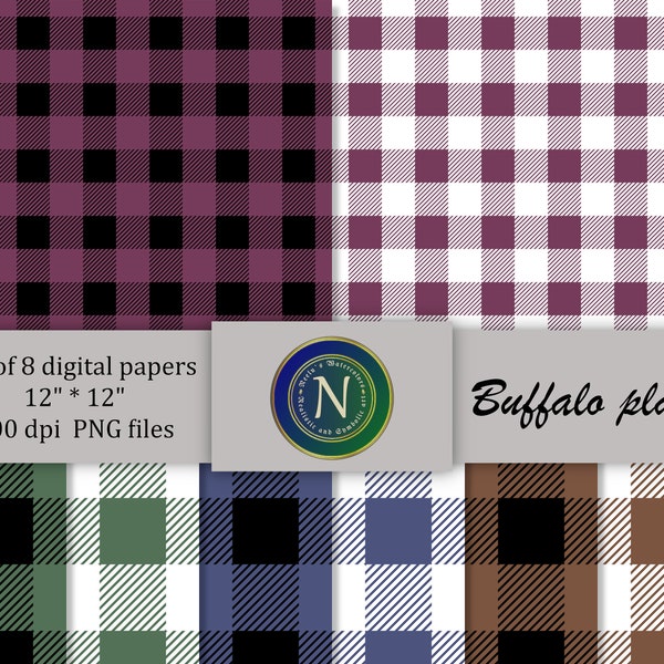 Gingham Backgrounds - Etsy