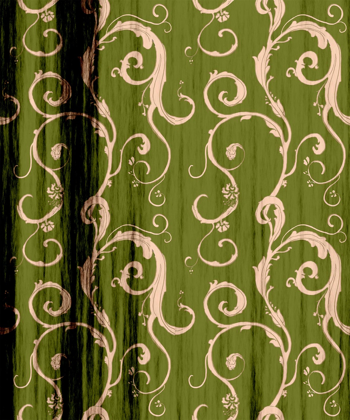 Vine - Surface Pattern | Seamless Repeat Design | 10in by 12in Tile ...
