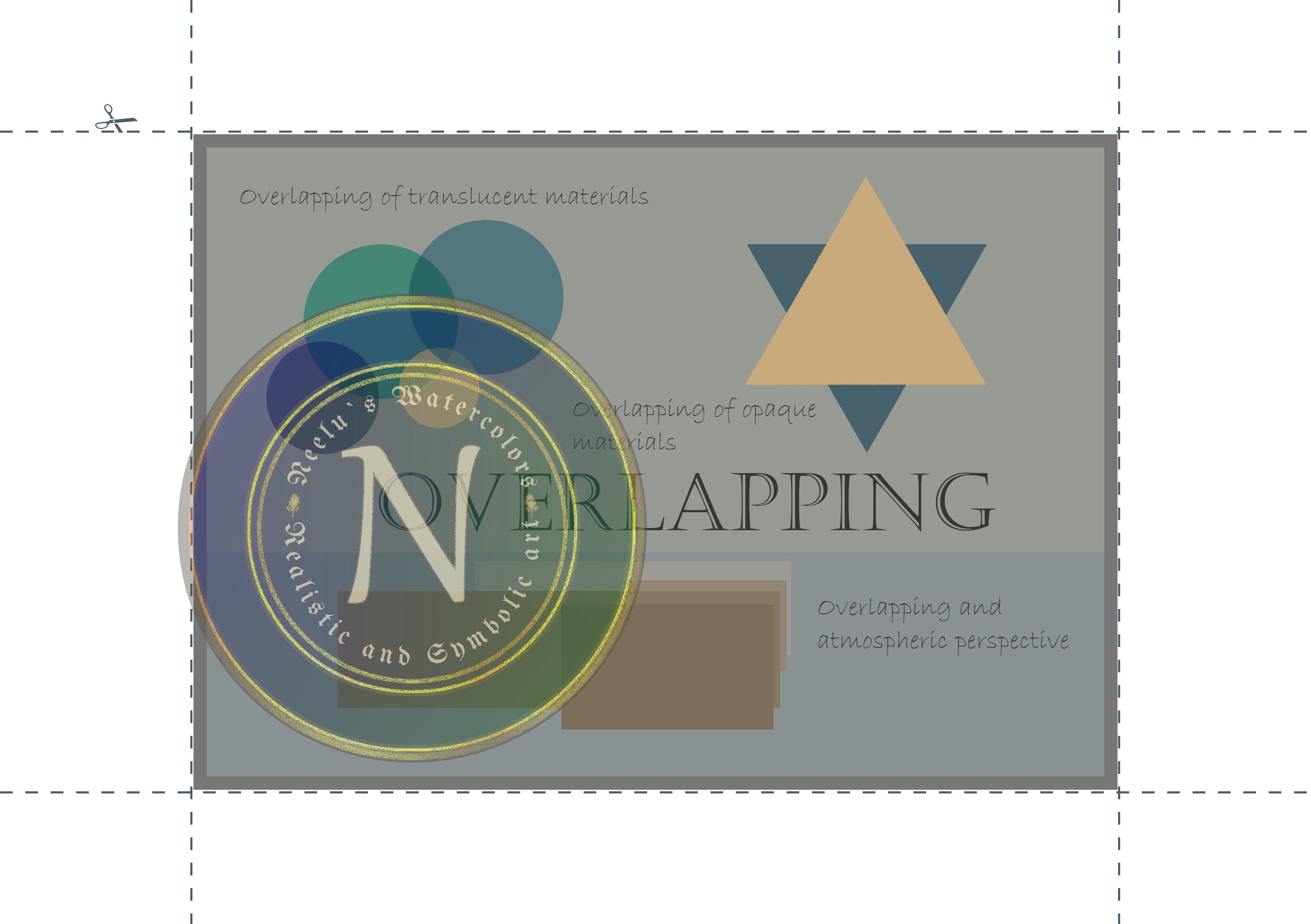 Art Reference Cards |design Principles |overlapping |2 Cards Each 6 ...