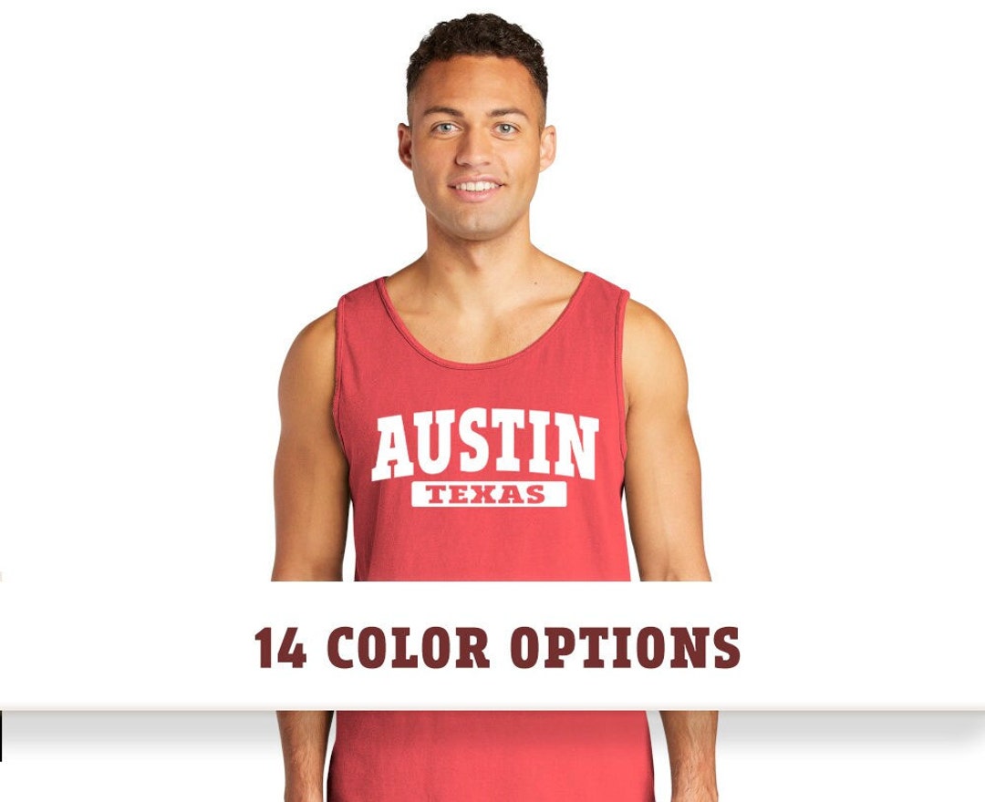 Comfort Colors Austin Texas Tank Top T-shirt - Etsy