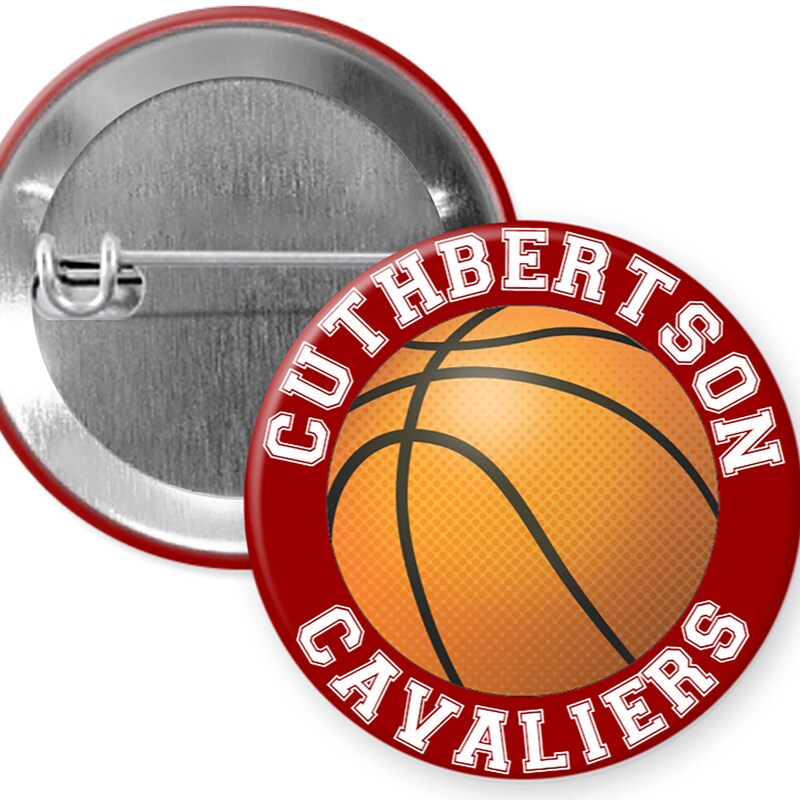 Basketball Buttons - Etsy