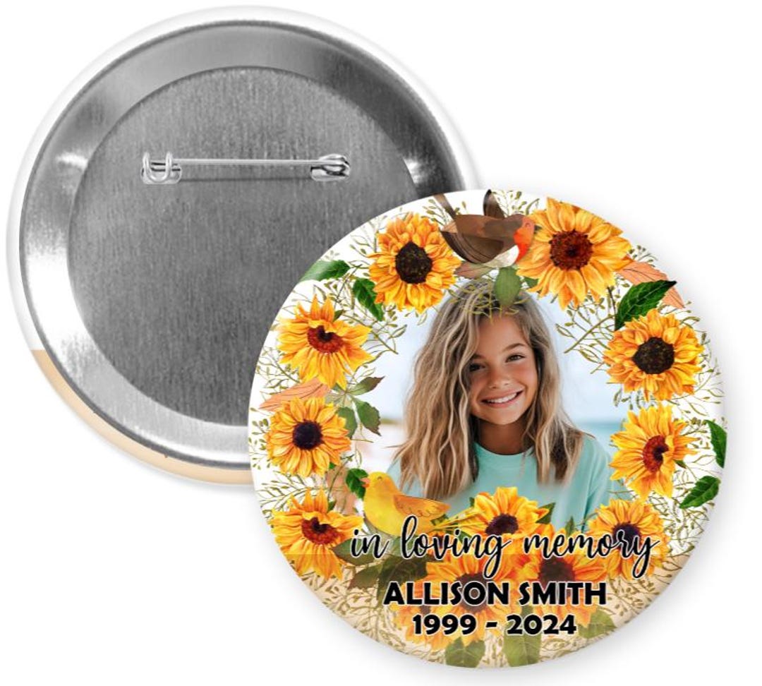 In Loving Memory | Rest in Peace | Memorial Pins | Homegoing ...