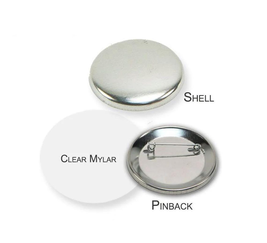 Personalized Custom Baseball Team Pin Back Button Pin With Team Name or ...