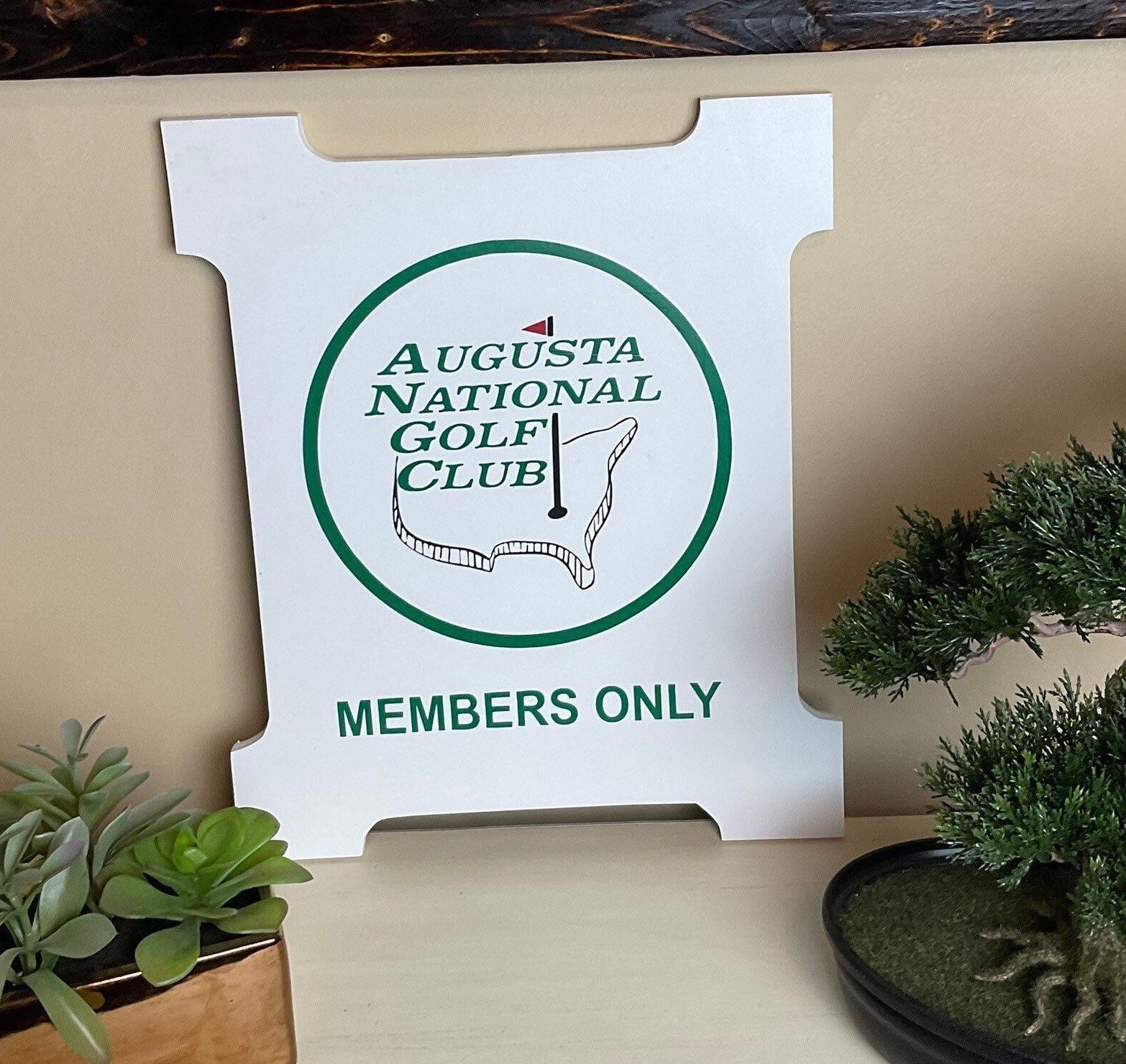 Augusta National Sign - Etsy