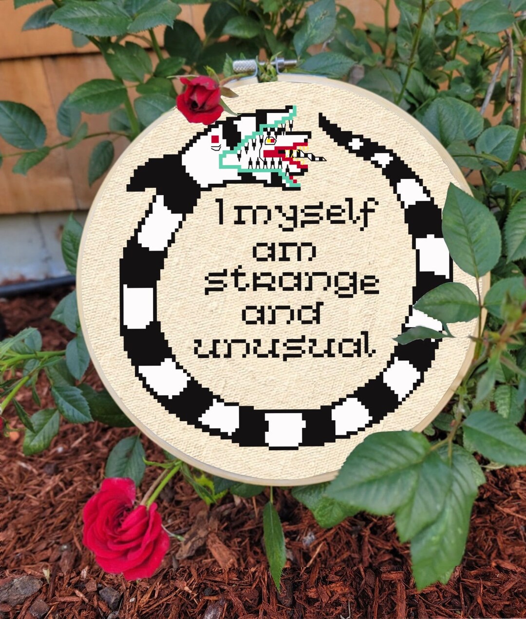 Strange and Unusual Digital Cross-stitch Pattern - Etsy