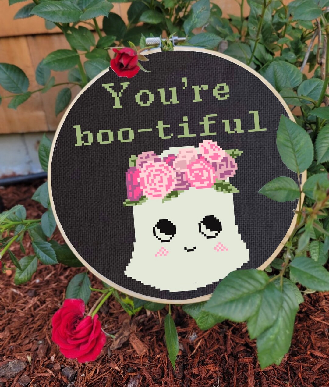 Boo-tiful Cross-stitch Pattern - Etsy