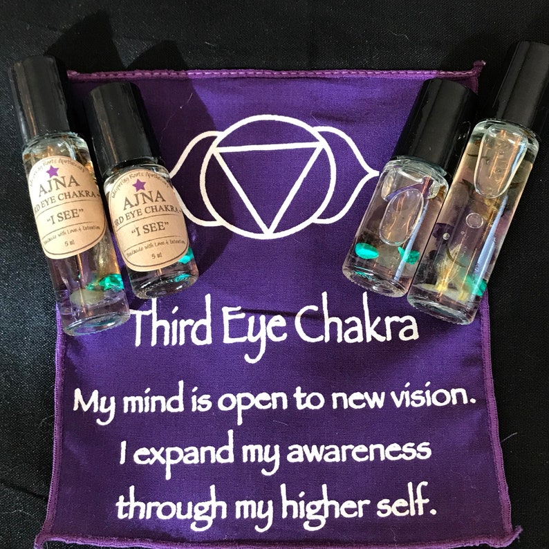 Ajna third Eye Chakra Roll-on - Etsy