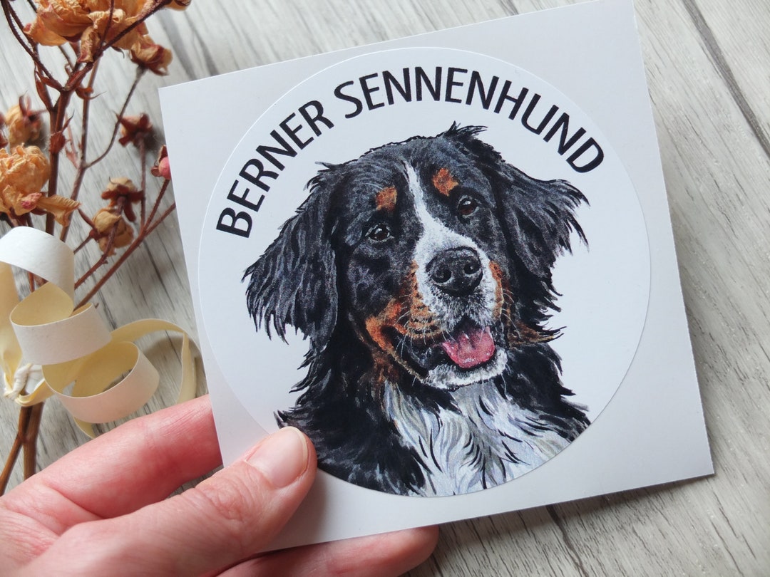 Bernese Mountain Dog Sticker Bernese Mountain Dog Sticker Car Bernese ...