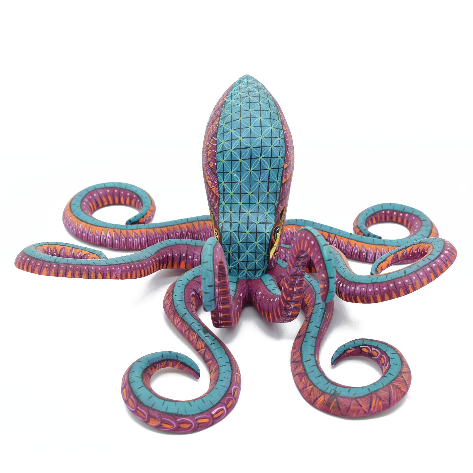 Alebrije Octopus Octopus Grecas Zapotec Oaxaca 1 Pc - Etsy