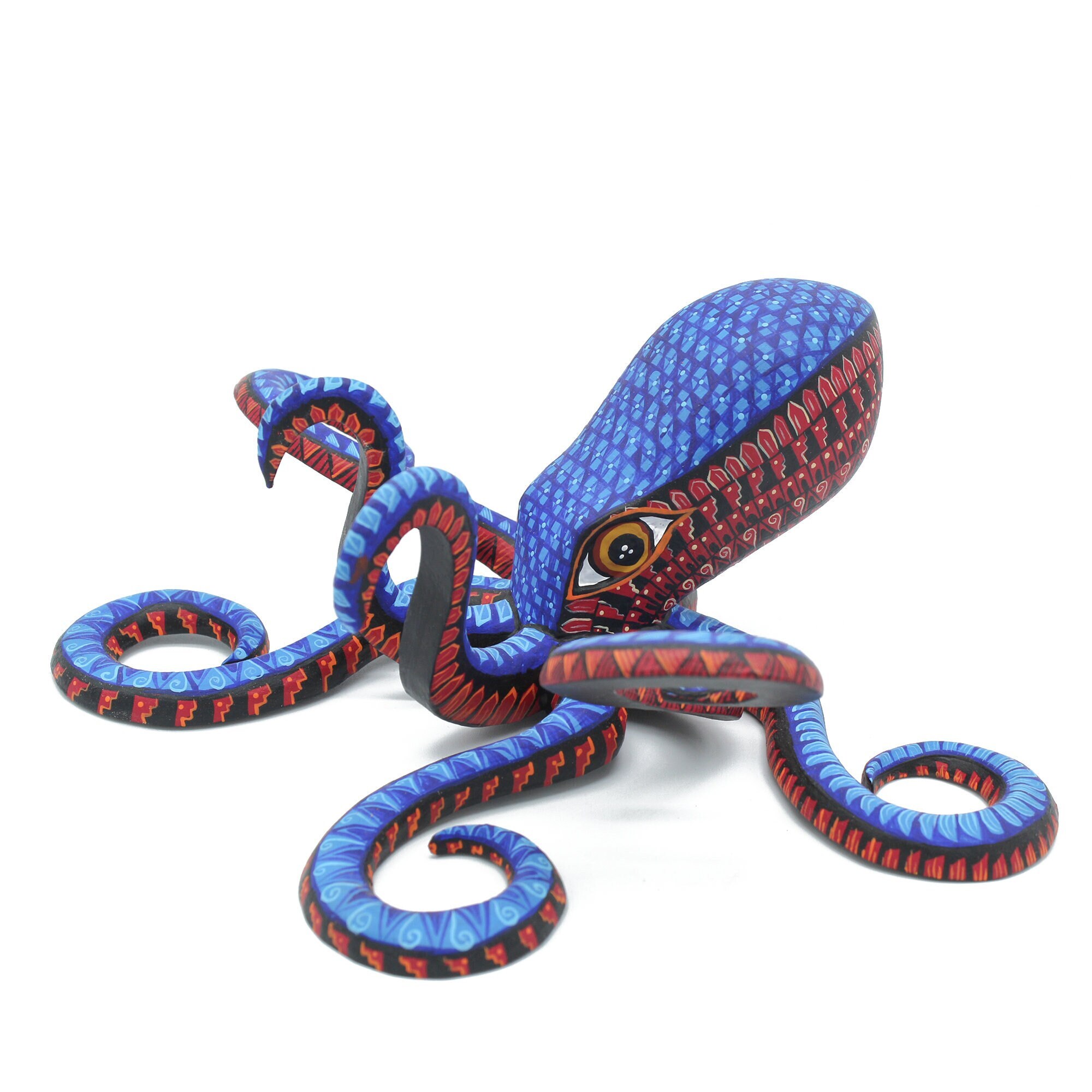 Alebrije Octopus Octopus Grecas Zapotec Oaxaca 1 Pc - Etsy