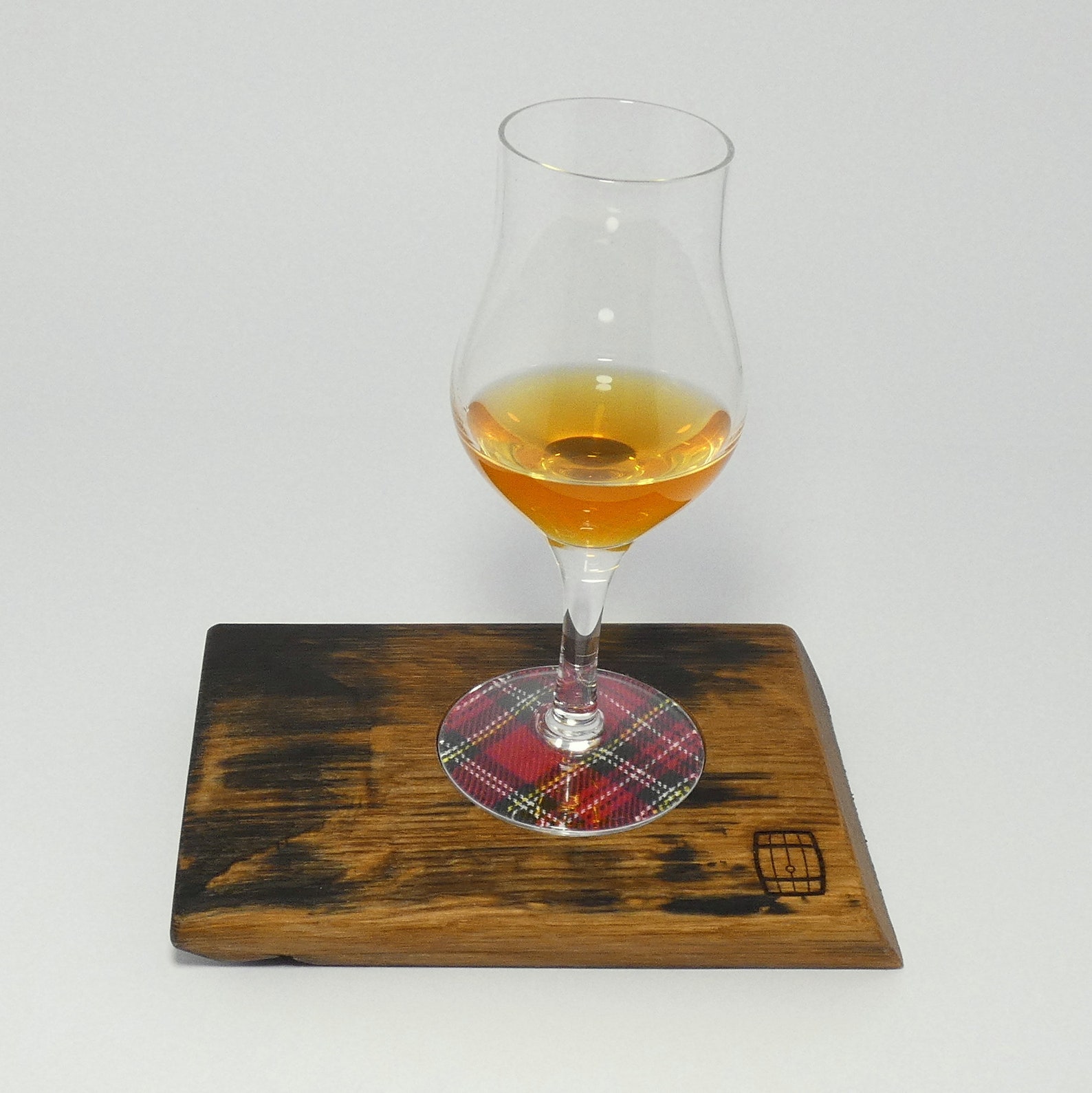 Whisky Glass Holder made from Whisky Barrel Gift for Him | Etsy