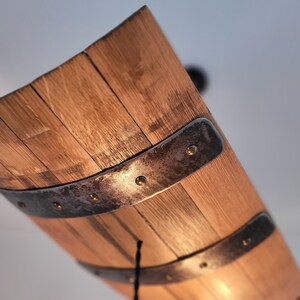 Reclaimed Whisky Barrel Lighting Scottish Handcrafted Rustic Ceiling ...