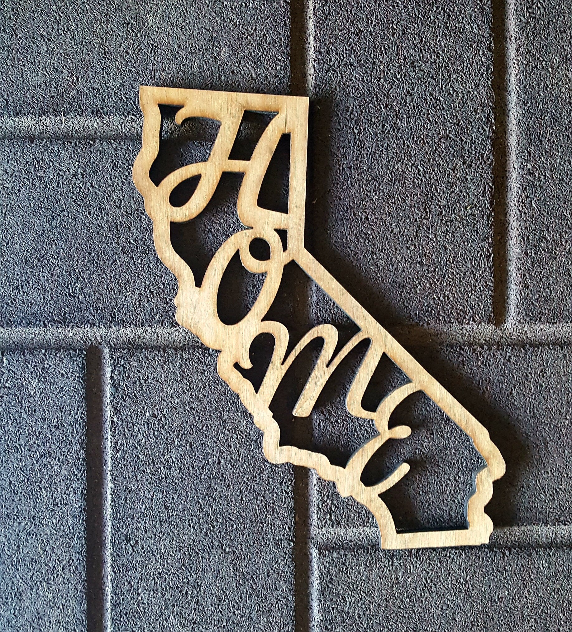 State Wall Art State Cutouts Home Decor | Etsy