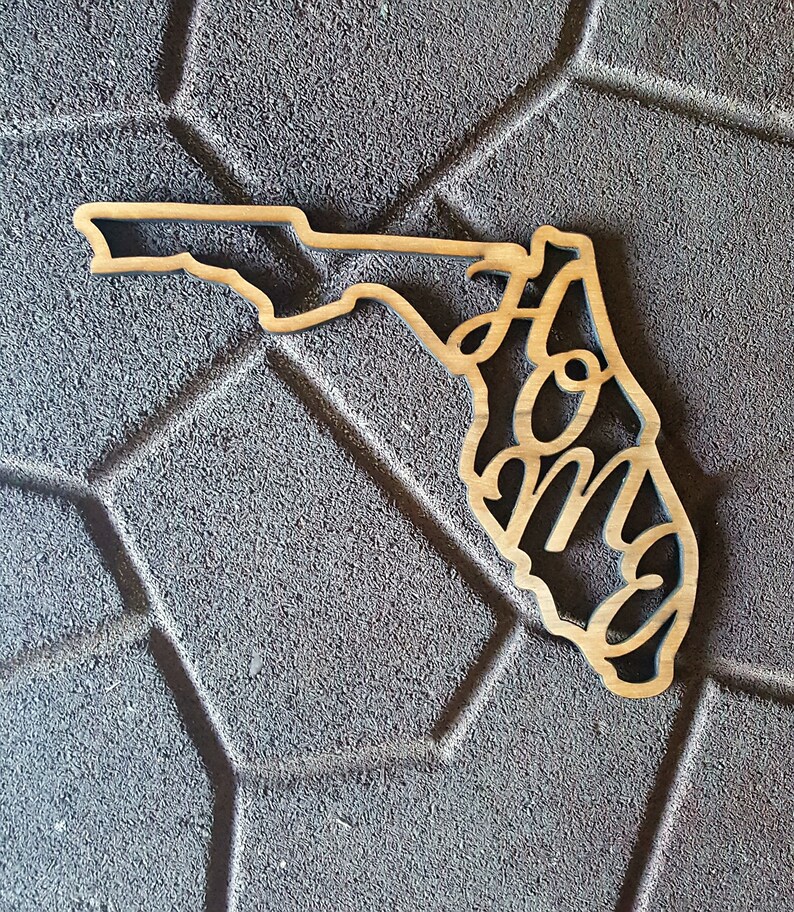 State Wall Art State Cutouts Home Decor - Etsy