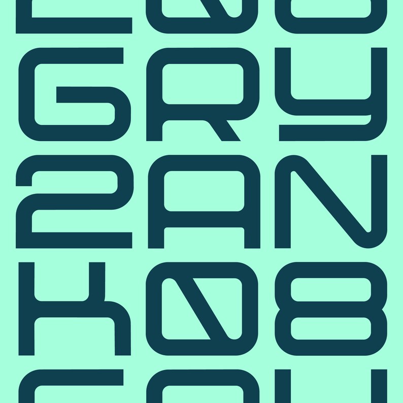Serafina: A Font Designed by Charlie Coombs - Etsy