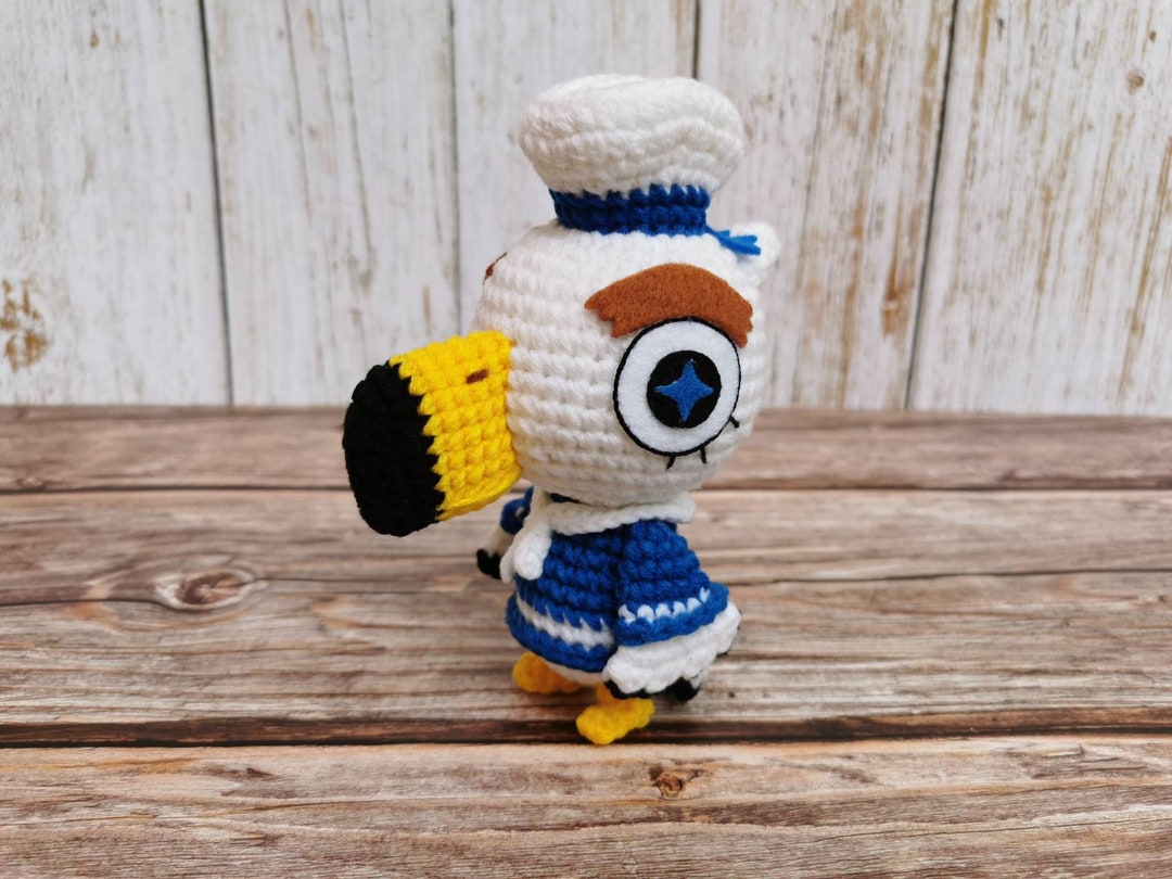 Gulliver Crochet Doll Duck Animal Amigurumi Handmade Birthday Gifts ...
