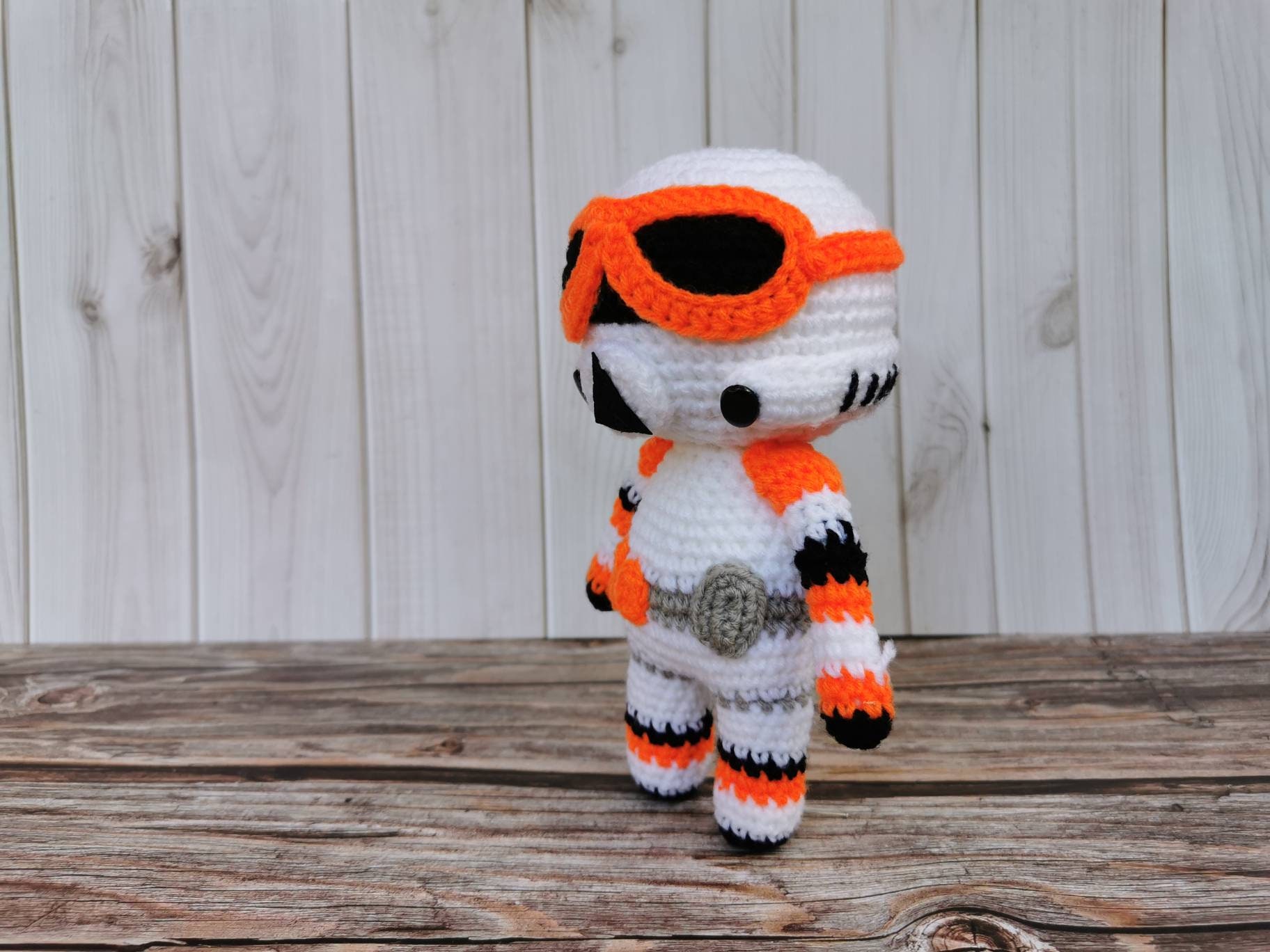 Utapau clone trooper doll starwars crochet toys amigurumi character toy ...