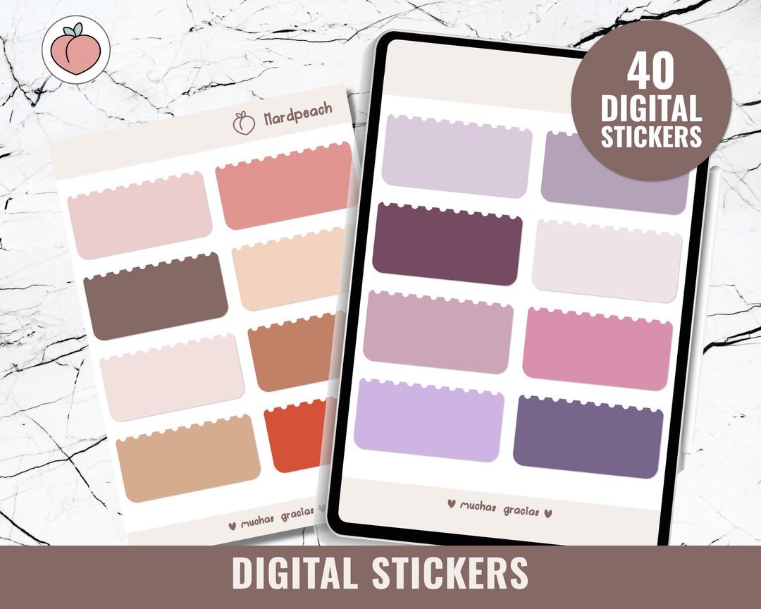 STUDENT DIGITAL STICKERS | Student Digital Planner Sticker | Goodnotes ...