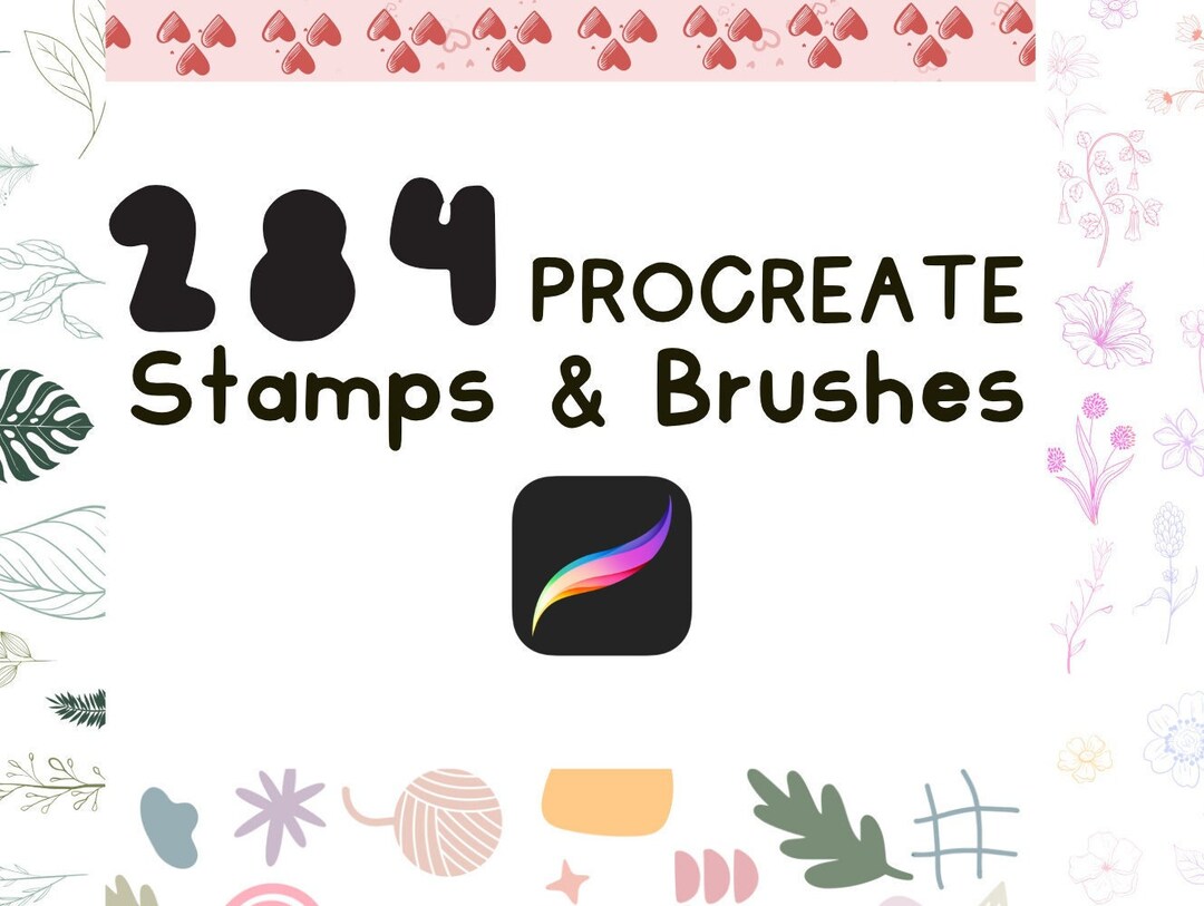 287 Procreate Brushes & Stamps | Brushes for Procreate - Stamps for ...