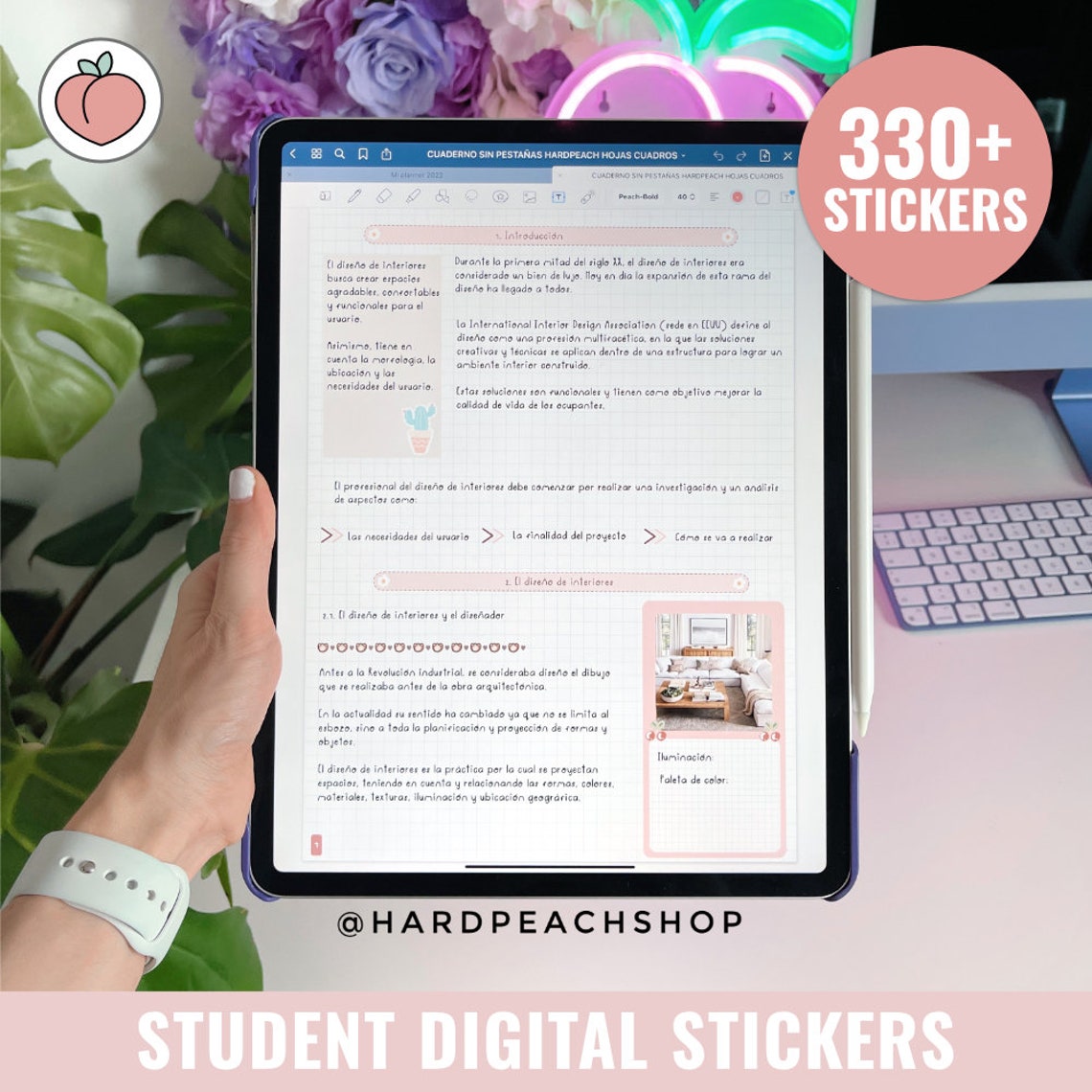 Student Digital Stickers for Goodnotes, Samsung Notes, Collanote ...