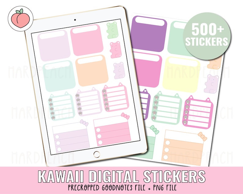 KAWAII DIGITAL STICKERS | Kawaii Stickers | Digital Planner Stickers ...