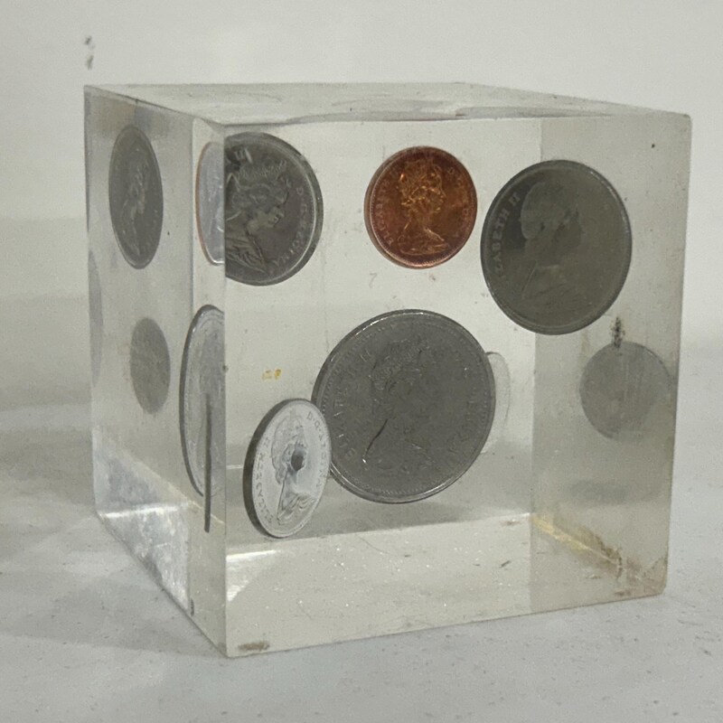 Lucite Cube - Etsy