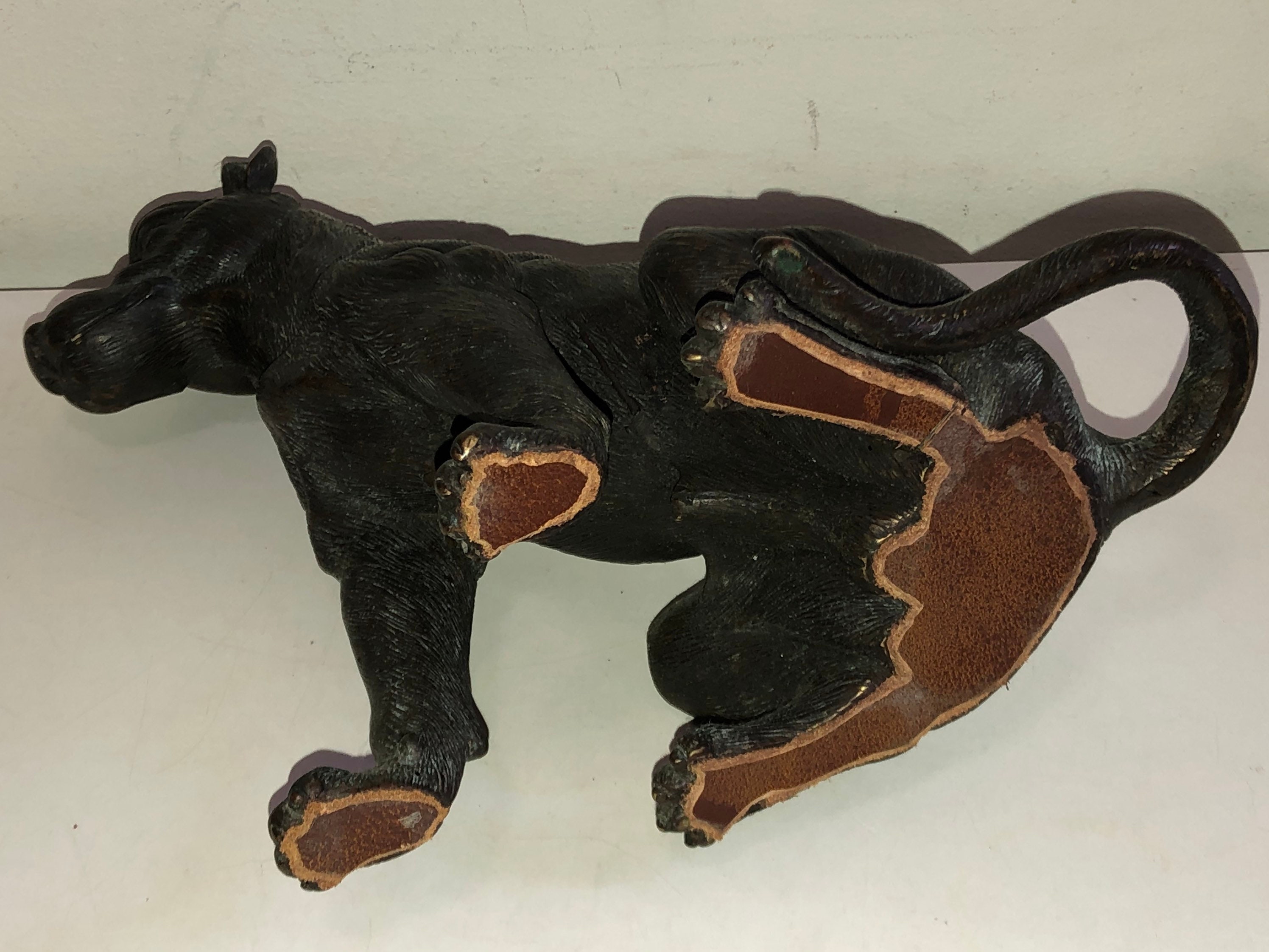 Antique Bronze Doberman Pinscher Statue 11.5x9.5x6 Seared - Etsy